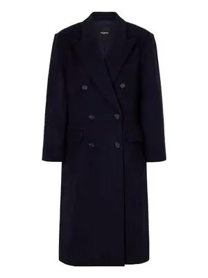 Theory Wool Coat - Black