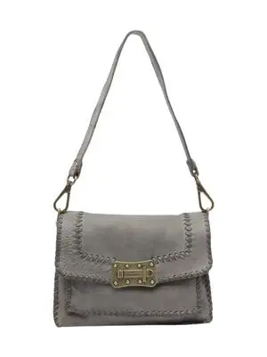 CAMPOMAGGI Flap Shoulder Bag - Grey