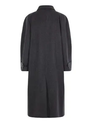 JIL SANDER Straight Hem Coat - Grey
