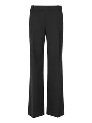 Federica Tosi Belted Straight-leg Trousers - Antracite