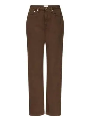 LOULOU DE SAISON LouLou De Saison Jude Straight Leg Jeans