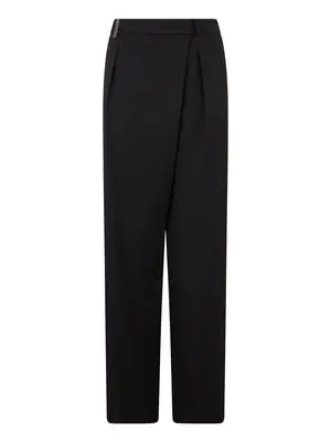 Peserico Pleated Trousers - Black