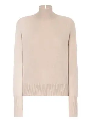 Pinko Ribbed-trim High-neck Sweater - Degree