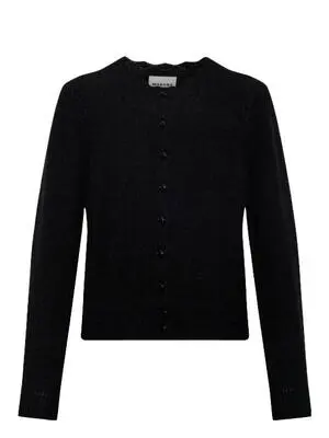 Isabel Marant Étoile Naia Scallop-trim Cardigan - Black