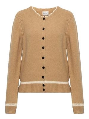 Isabel Marant Étoile Long-sleeve Cardigan With Button Closure - Beige