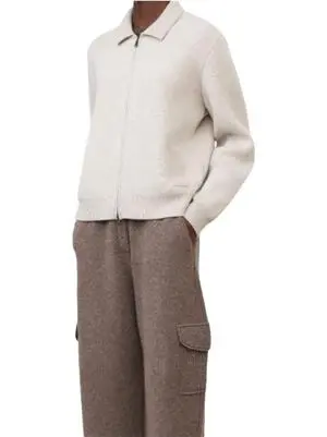 LISA YANG The Aleya Cardigan Jacket - Oyster