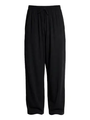 Gucci Soft Rayon Jersey Sportswear Pants - Black