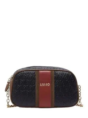 Liu Jo Medium Embossed Crossbody Bag - Black