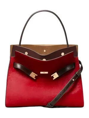 Tory Burch Lee Radziwill Small Shoulder Bag - Red