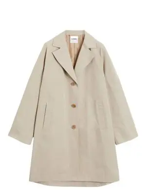 Aspesi Single-breasted Coat - Nude