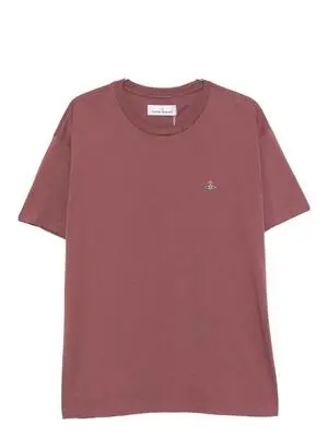 VIVIENNE WESTWOOD Orb Logo T-shirt - Pink
