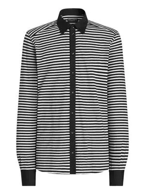 Dolce & Gabbana Striped Shirt - Black