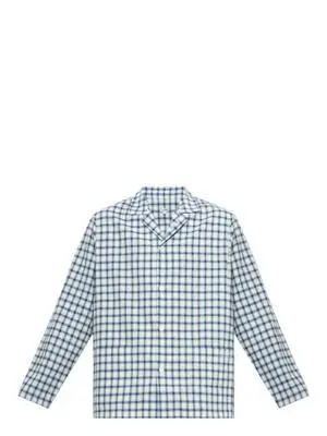 MAISON MARGIELA Plaid Pajama Shirt - Blue