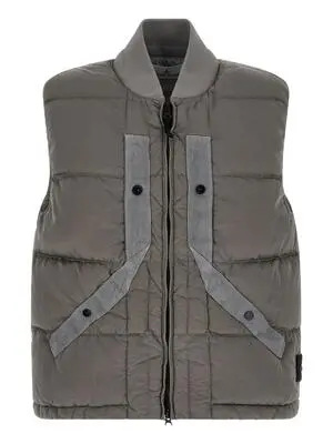 Stone Island Quilted Padded Vest - Grey