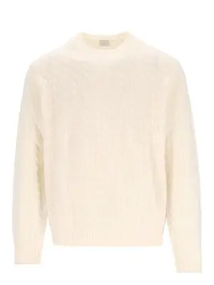 Eleventy Long-sleeved Knitwear - White