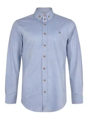 VIVIENNE WESTWOOD Long-sleeved Shirt - Blue