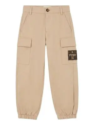 Fendi Cargo Pants With Belt Loops - Nude