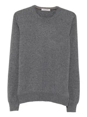 D'ANIELLO Crew Neck Knit - Grey