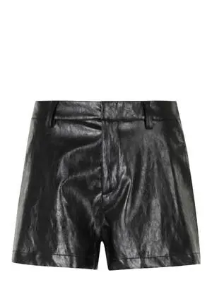 Federica Tosi Belt-loop Shorts - Black
