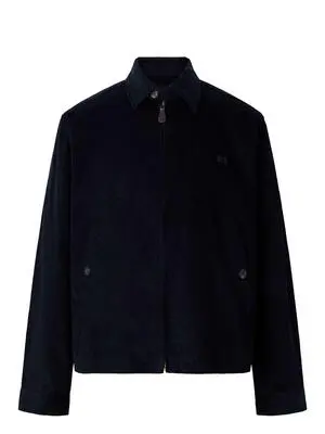 WALES BONNER Drew Cotton-corduroy Blouson Jacket - Navy