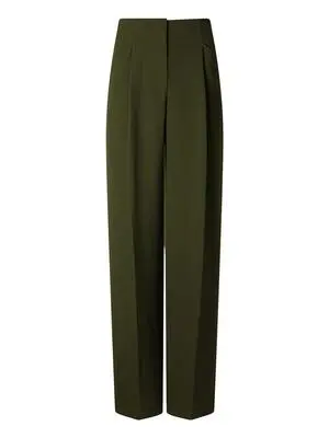 VERONICA BEARD Veronica Beard Kenneth Stretch-Crepe Wide-Leg Pants