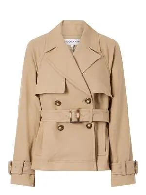 Veronica Beard Lazaro Dickey Twill Jacket - Neutrals