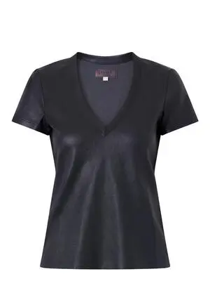 STOULS STOULS Gigi Leather T-Shirt