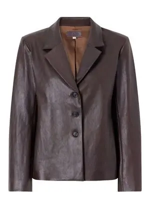 STOULS STOULS Helly Leather Blazer