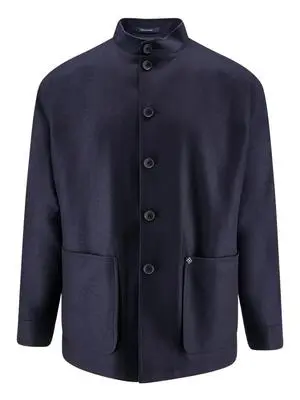 Tagliatore Single-breasted Loro Piana Fabric Blazer - Blue