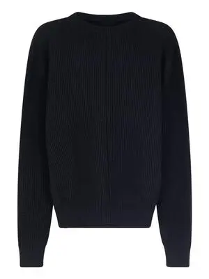 Rick Owens Virgin Wool Sweater - Black