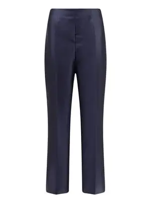 Alberta Ferretti Mikado Trousers - Blue