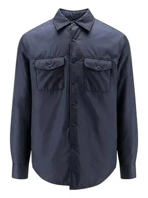 Aspesi 13 Più Thermore Nylon Shirt - Blue