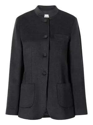 LIBEROWE Alexander Brushed Wool And Cashmere-blend Blazer - Gray