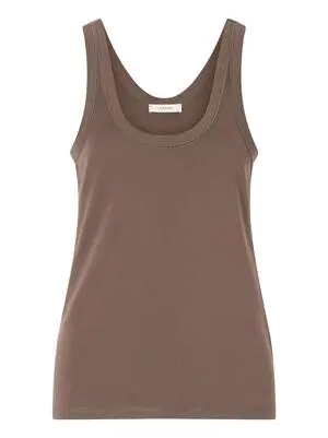 LEMAIRE Cotton Jersey Tank - Brass