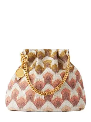 Missoni Crochet-knit Drawstring Bag - Brown
