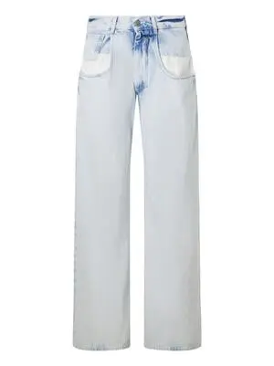 MAISON MARGIELA Mid-rise Boyfriend Jeans - Blue