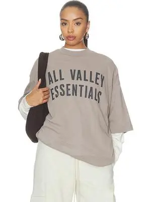 Fear Of God Merch Tee In Grey - Seal