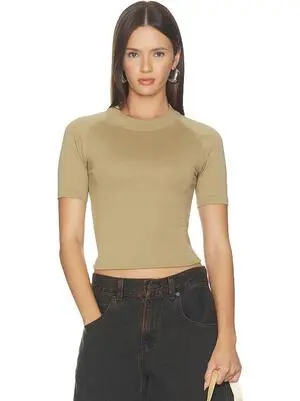 Fear Of God Shrunken Baseball Tee - Dune