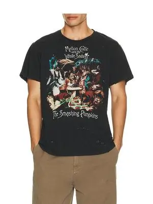 MadeWorn Smashing Pumpkins Tee In Grey - Coal