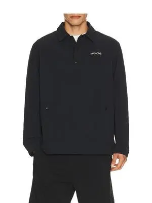 MANORS Manors Golf Recycled Greenskeeper Jacket In Black.