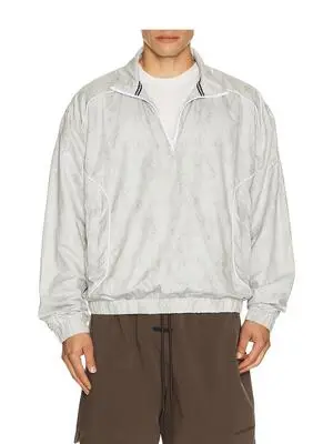 DEVEREUX GOLF The Piped Quarter Zip Jacket - Succulent
