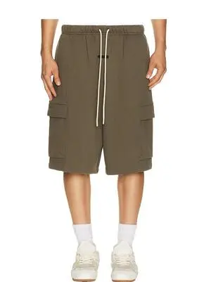 Fear Of God Cargo Basketball Shorts - Moss