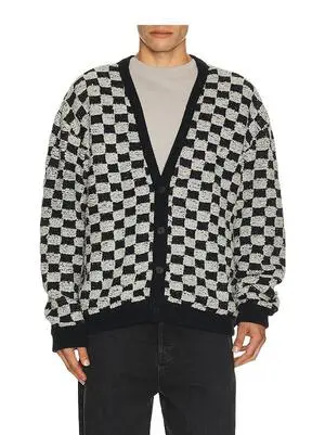 ISA BOULDER Common Cardigan - Checkered