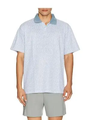 DEVEREUX GOLF Devereux Golf The Nomad Polo In Blue.