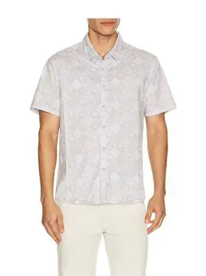 VINTAGE SUMMER Vintage Summer Performance Tech Shirt In Brown.