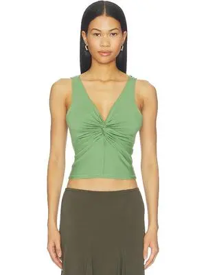 Free People Twist Front Cami - Jade