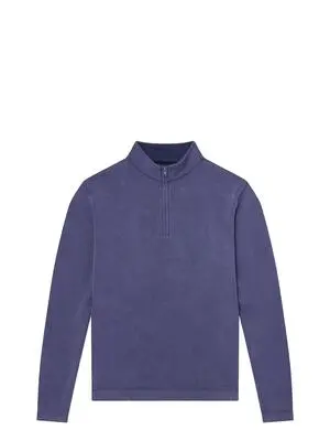 Peter Millar Jersey Half-zip Sweater - Blue