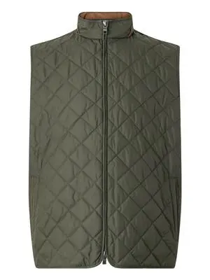 Peter Millar Essex Quilted Vest - Green