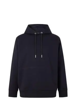 On Club Collective Logo-embroidered Organic Cotton-blend Hoodie - Black
