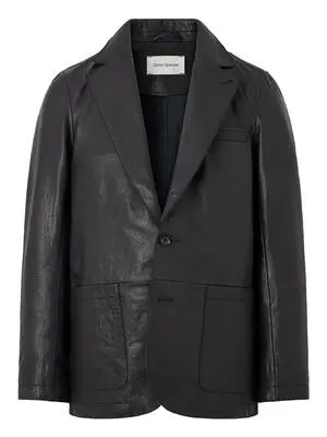 Oliver Peoples Westbury Leather Blazer - Black